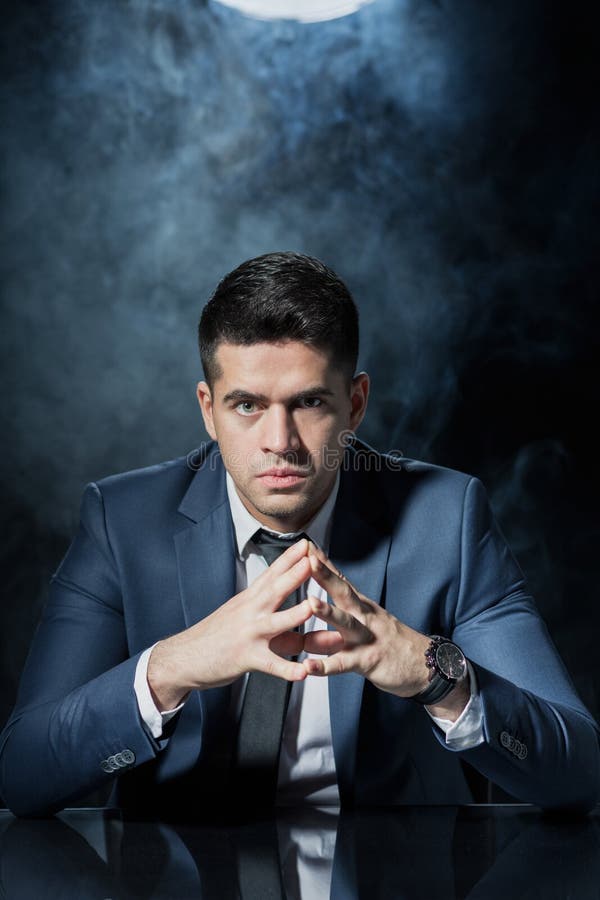 Young handsome boss stock photo. Image of agency, work - 67712594