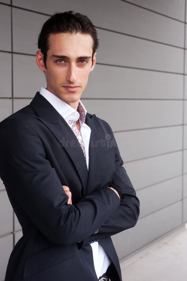 Young handsome businessman stock image. Image of handsome - 24780715