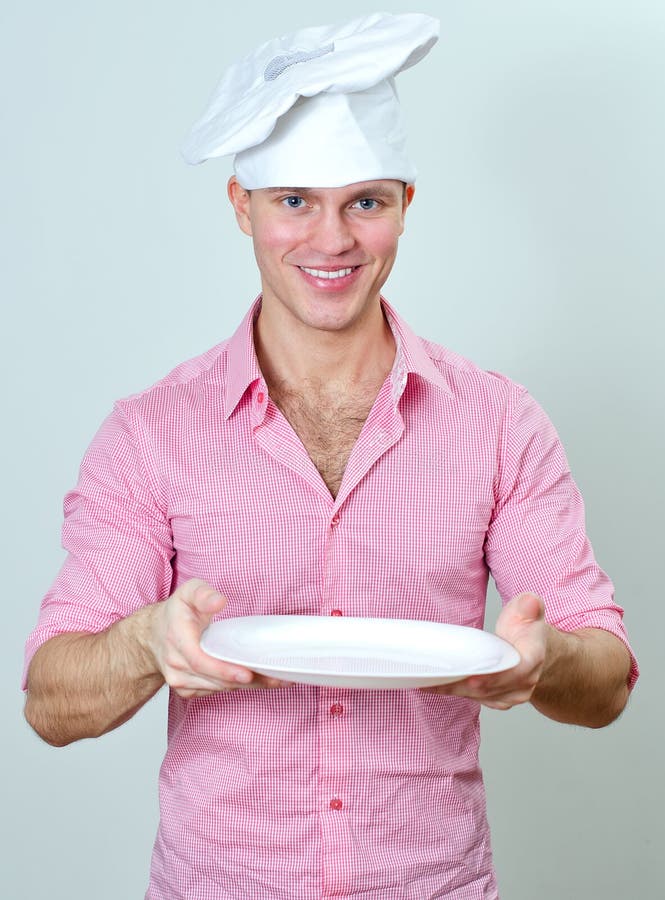 Young handsome chef stock image. Image of cook, chef - 29477945