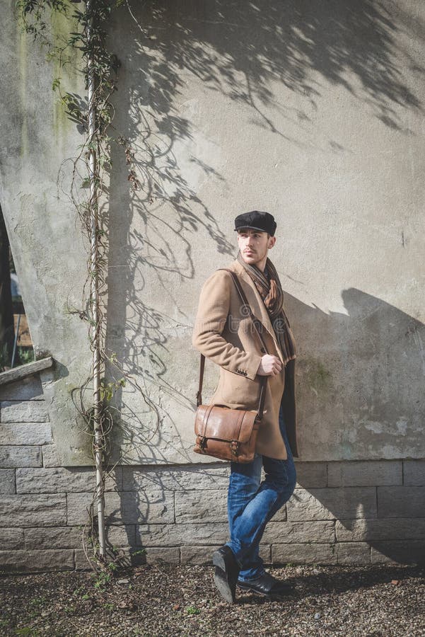 Young Handsome Fashion Model Man Stock Photo - Image of fashion, adult ...