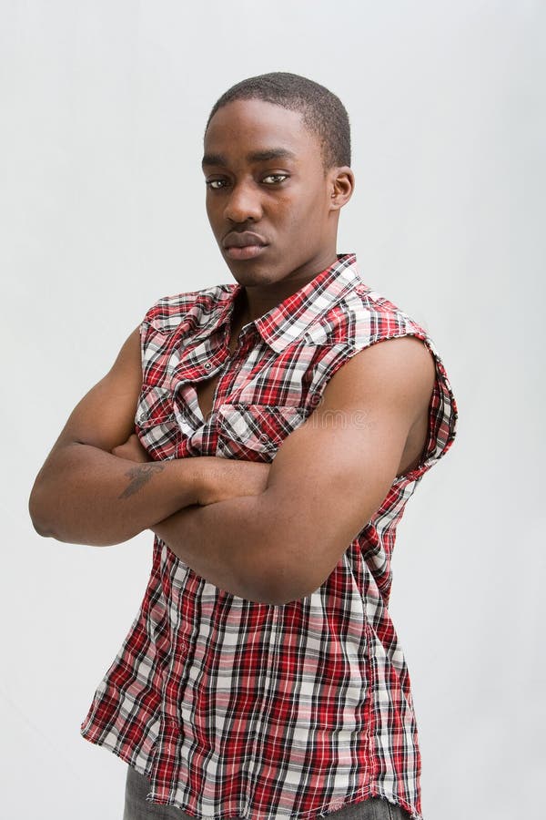 Young handsome guy stock photo. Image of muscles, macho - 5401496