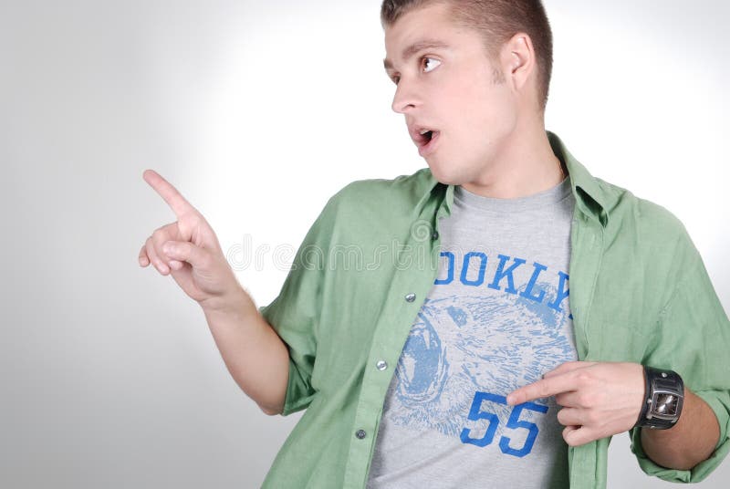 Young handsome guy dancing stock image. Image of happy - 11034009