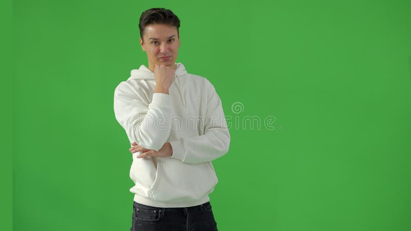 Young Handsome Male Model Posing for the Camera in a Studio ...