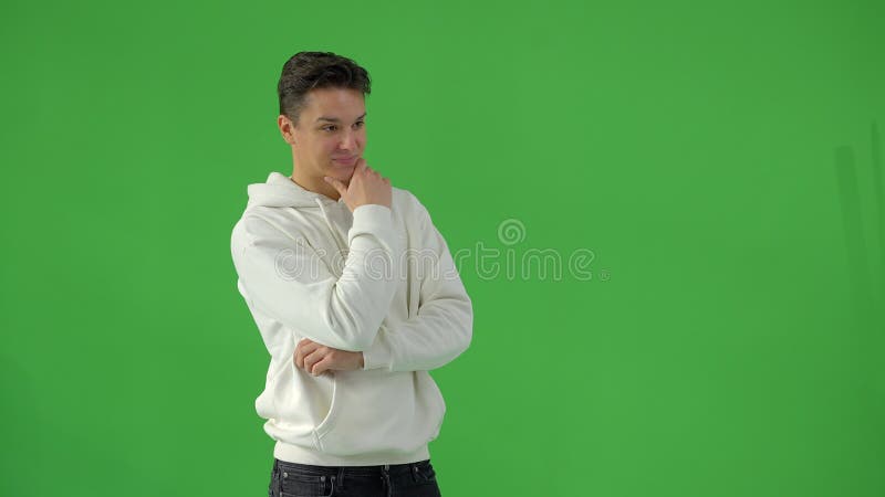 Young Handsome Male Model Posing for the Camera in a Studio ...