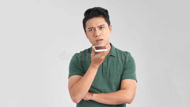 Face-to-face Conversation. Excited Man and Woman Talking Holding ...