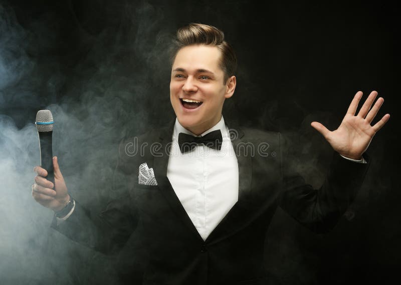 139 Energetic Presenter Mic Stock Photos - Free & Royalty-Free Stock ...