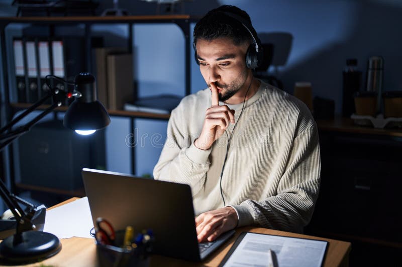 191 Quiet Computer Night Stock Photos - Free & Royalty-Free Stock ...