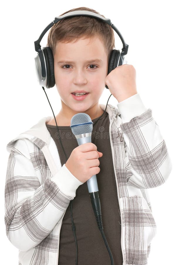 Young and handsome singer stock photo. Image of singing - 17153706