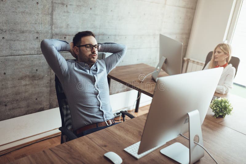 Is the Week Over yet? stock image. Image of serious - 112043145