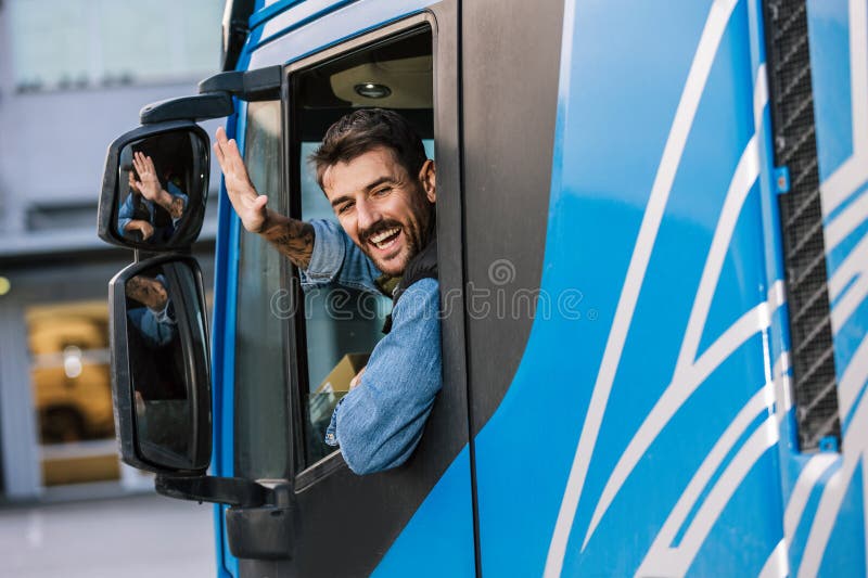 208 Truck Driver Waving Stock Photos - Free & Royalty-Free Stock Photos ...