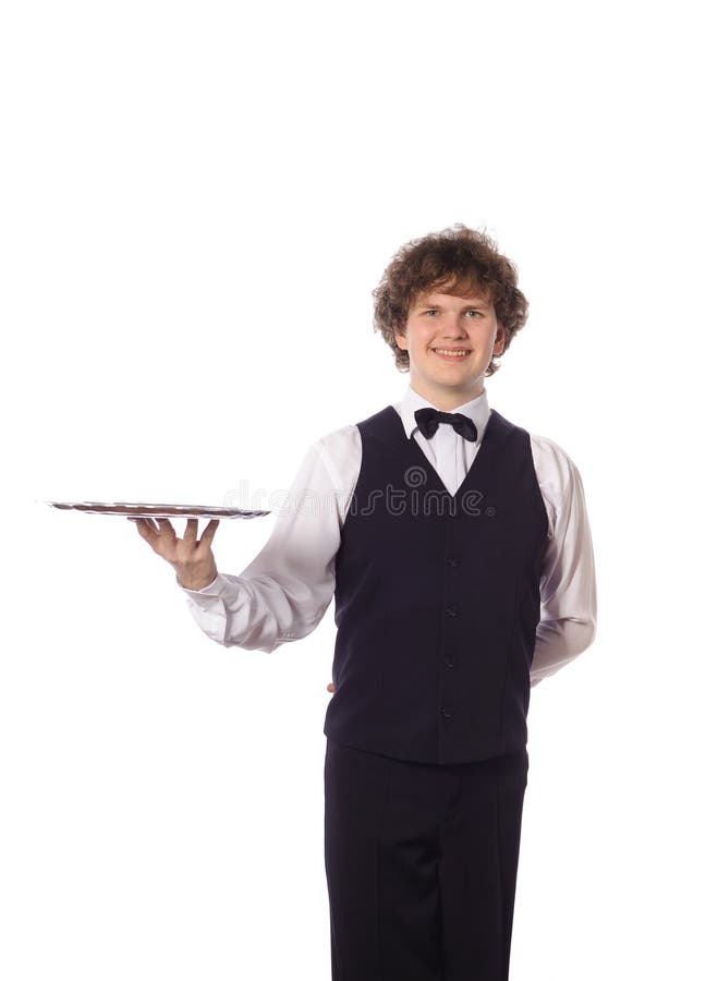 Tray on waiter hand stock photo. Image of human, waiter - 21151028