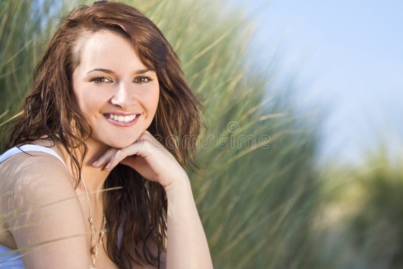 Young Happy & Beautiful stock image. Image of happiness - 6553515