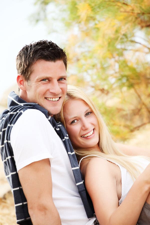 Young happy couple stock photo. Image of beautiful, cheerful - 14348426