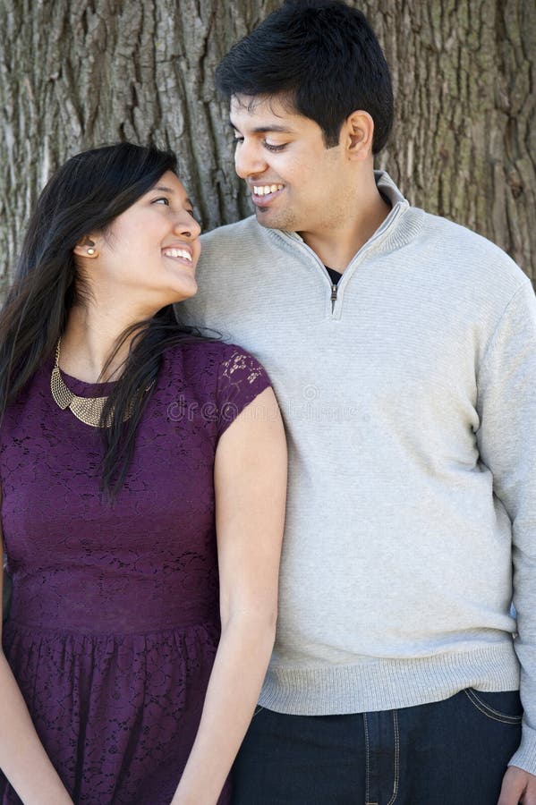Young Happy Indian Couple Stock Image Image Of Married 52321577 2056