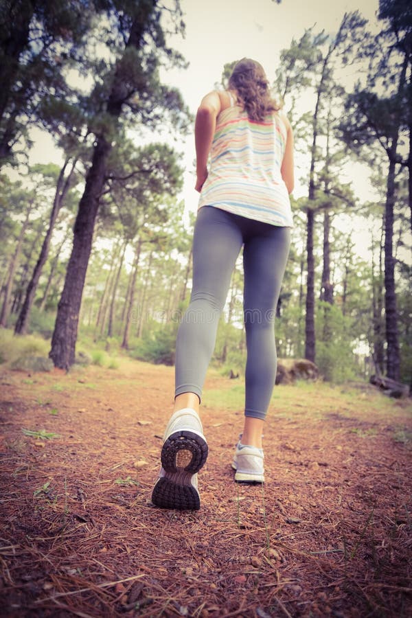 Young happy jogger walking stock image. Image of exercising - 58191679