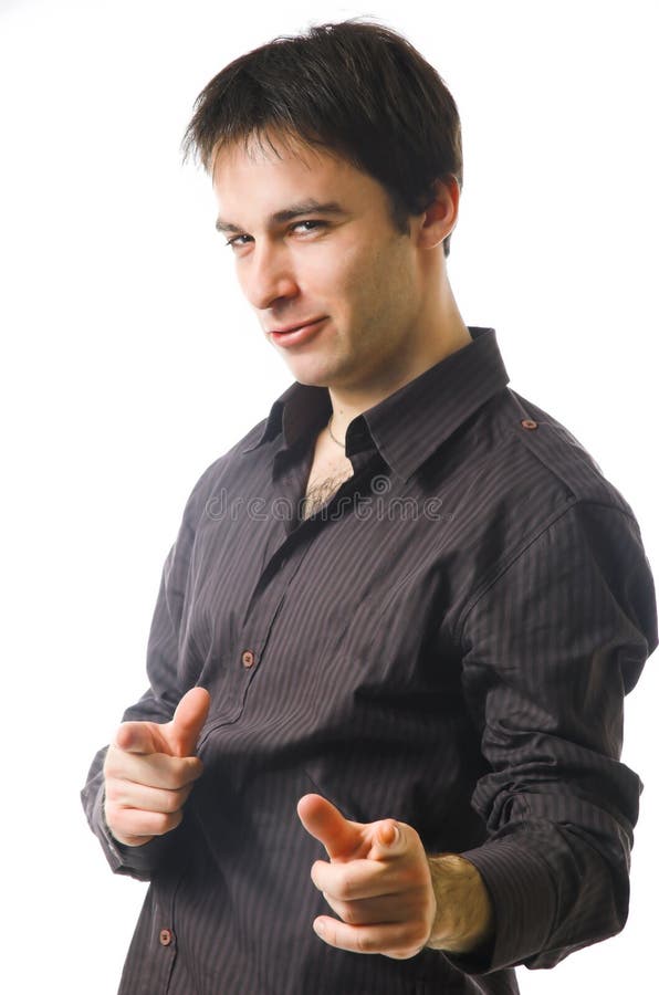 Young happy joyful man stock photo. Image of gesture, expression - 5224828