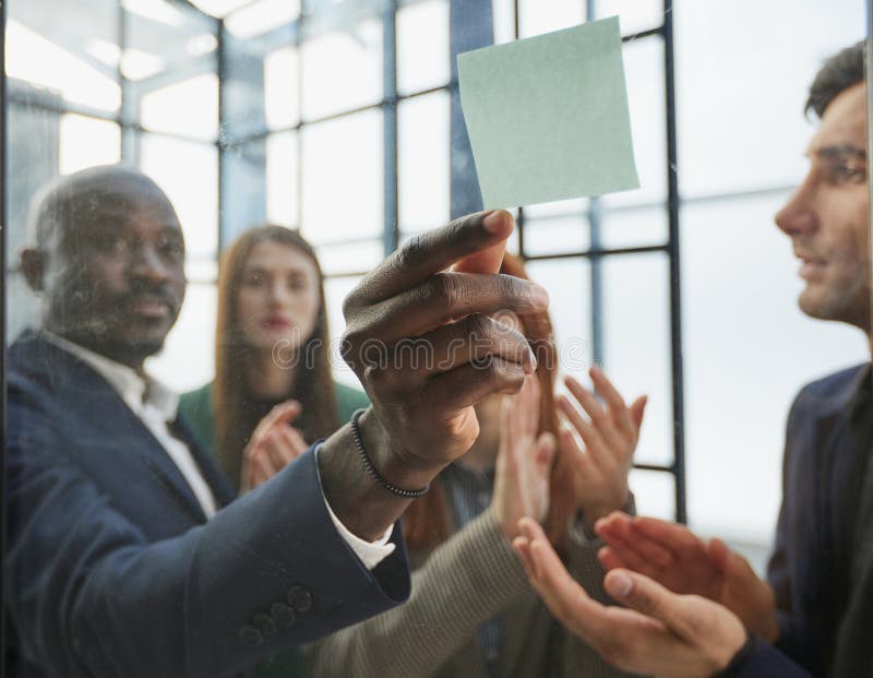 Young Happy Multiethnic Diverse Young Professional Creative Team Group Students Talking ...