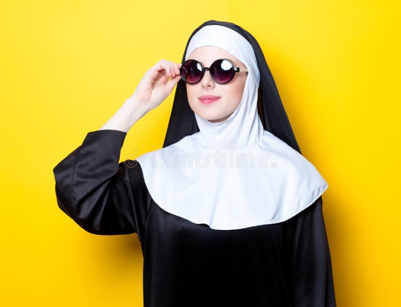 327 Background Nun Yellow Stock Photos - Free & Royalty-Free Stock ...