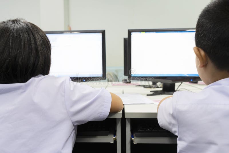 Youth Room To Study Computer Lamp Stock Photos - Free & Royalty-Free ...