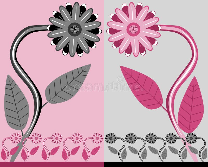 Young Heterogeneous Plant Family Stock Vector - Illustration of vector ...