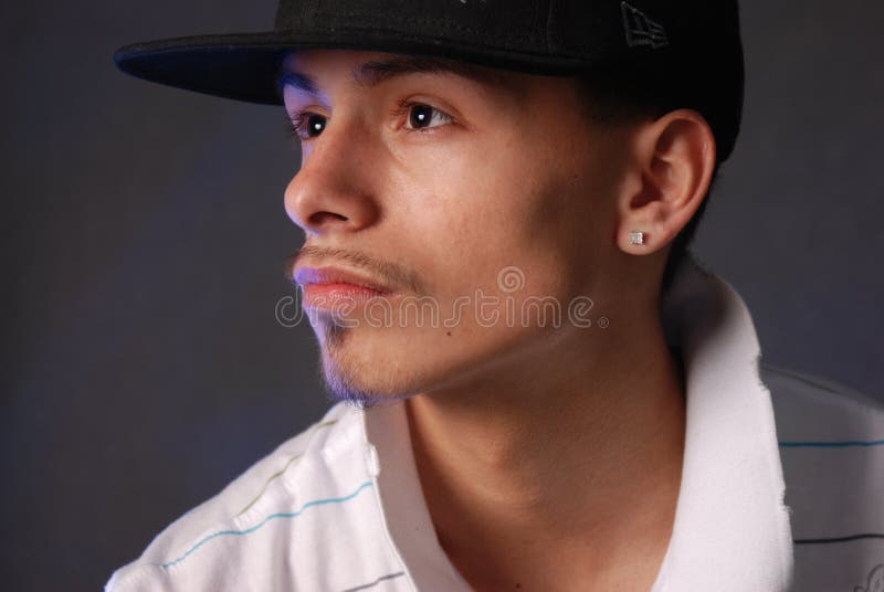 Hispanic Male - Profile stock image. Image of muscle, bodybuilding ...