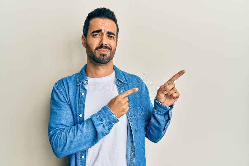 Confused Man Point Himself Stock Photos - Free & Royalty-Free Stock ...