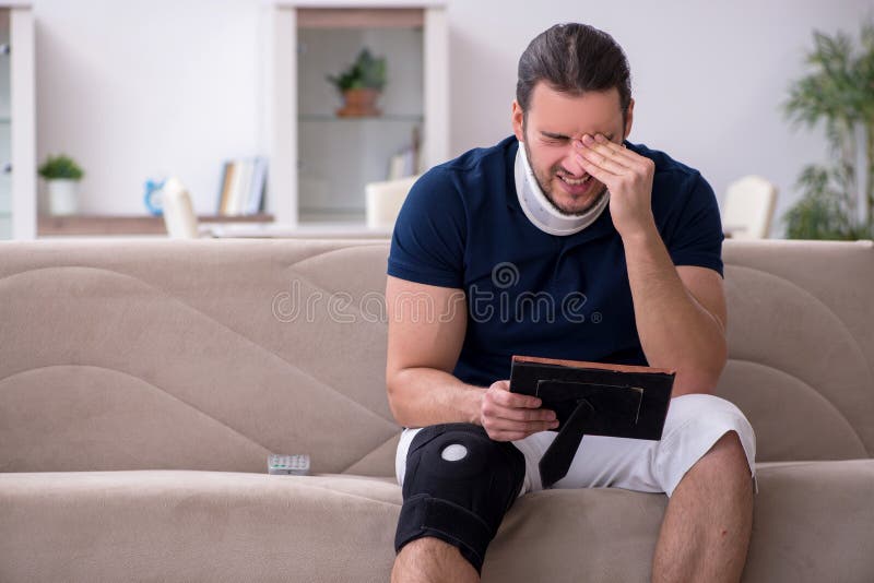 Crying Man Broken Leg Stock Photos - Free & Royalty-Free Stock Photos ...