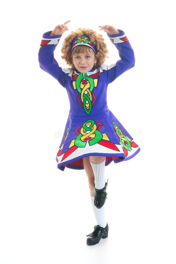 Young Irish dancer stock photo. Image of child, ethnic - 12580314