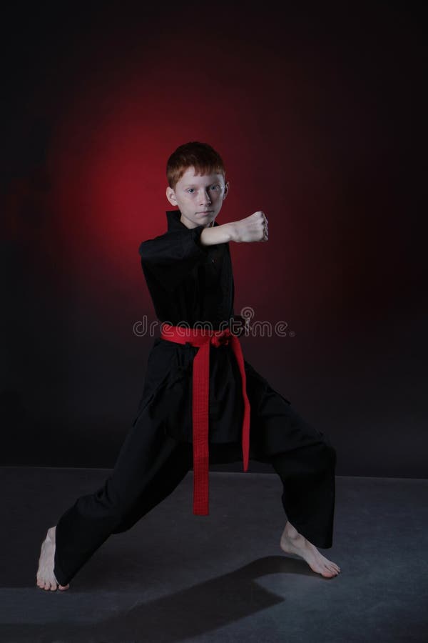Young Karate Man. stock photo. Image of action, education - 30672204