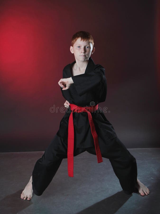 Young Karate Man. stock photo. Image of training, lifestyle - 30672390