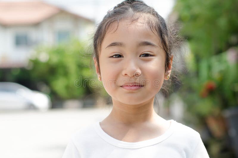 Young kid close up stock photo. Image of indoor, asia - 66337470