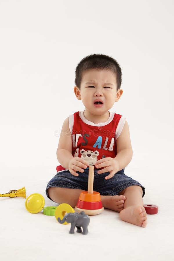 Young kid crying stock photo. Image of leisure, bright - 30743930