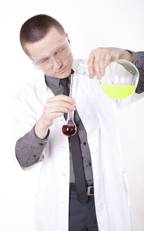 Young Laboratory Technician Stock Image - Image of chemical ...