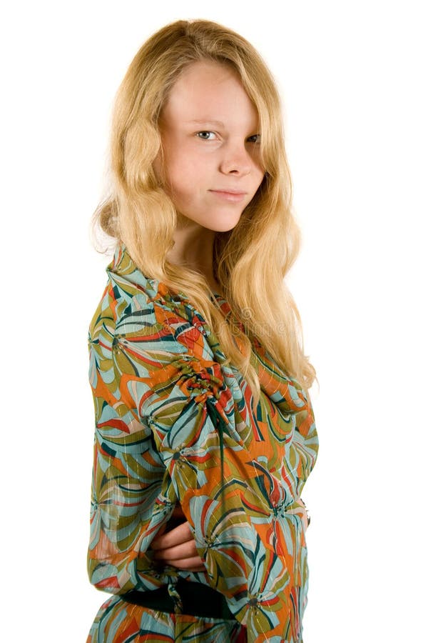 Young Lady stock photo. Image of lady, portrait, dress - 17347002