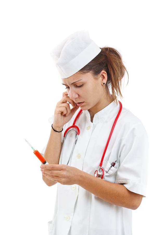 Young lady doctor stock photo. Image of blond, medical - 22423328