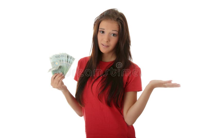 Rich woman stock image. Image of young, woman, success - 3953499