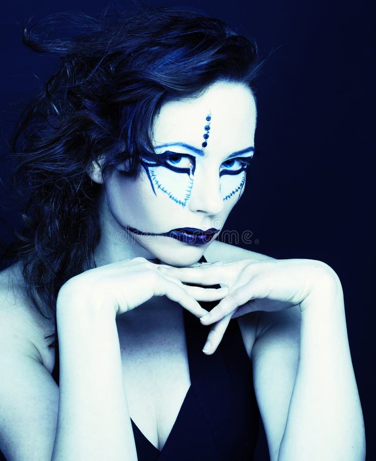 Young lady portrait stock image. Image of glam, dreaming - 37909627