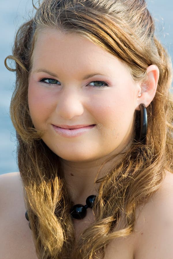 Young Lady Portrait stock image. Image of pretty, people - 7435371