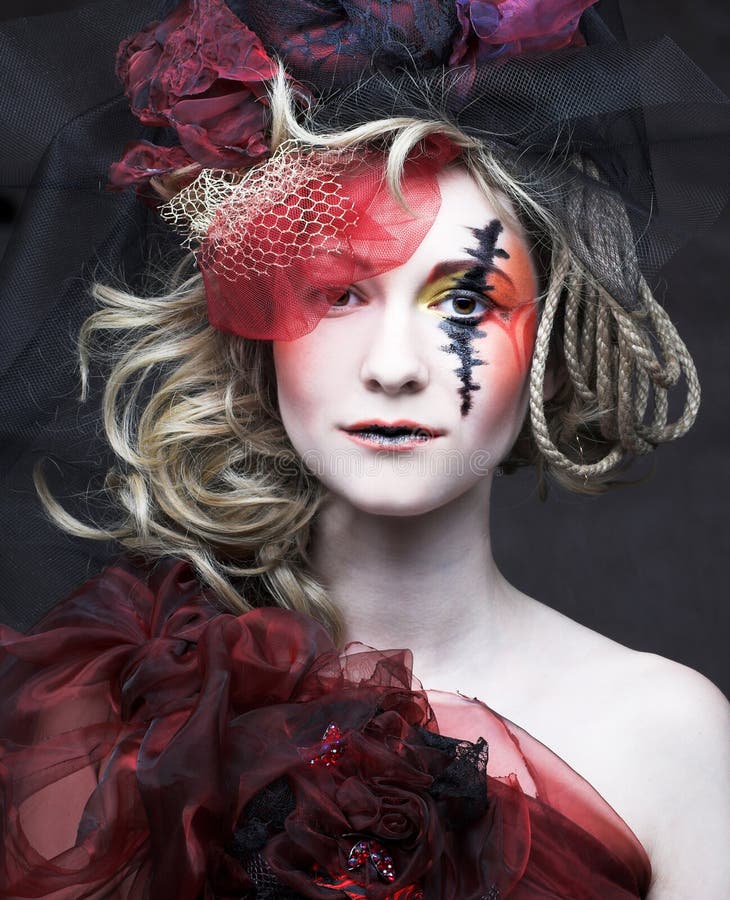 Young lady portrait stock photo. Image of fashioned, looking - 32799636