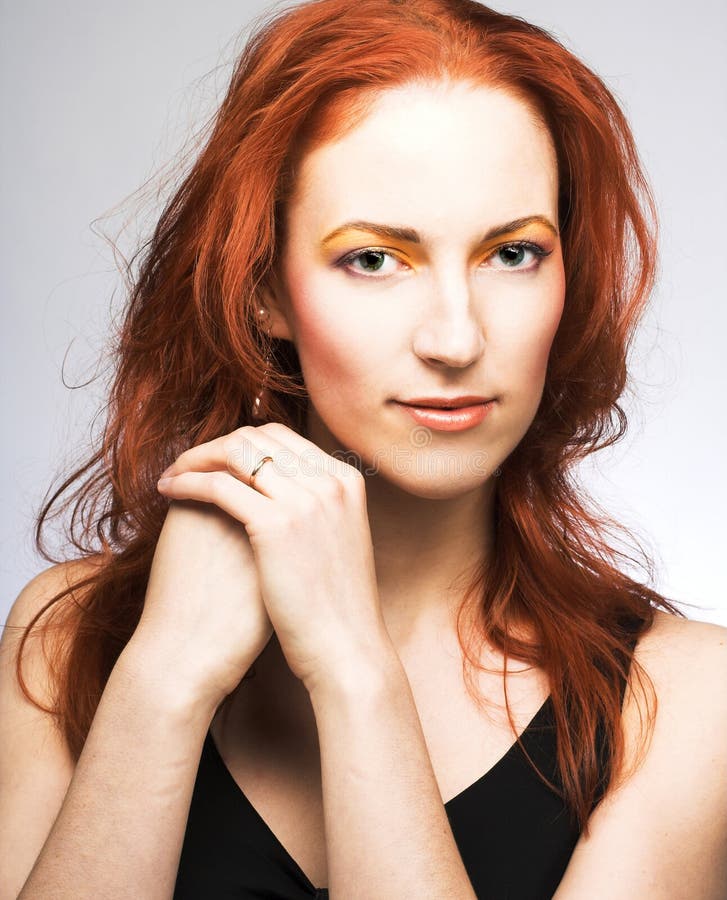 Young lady portrait stock photo. Image of face, colorful - 32627280