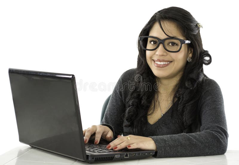 She is a young lady stock image. Image of positive, floor - 55117387