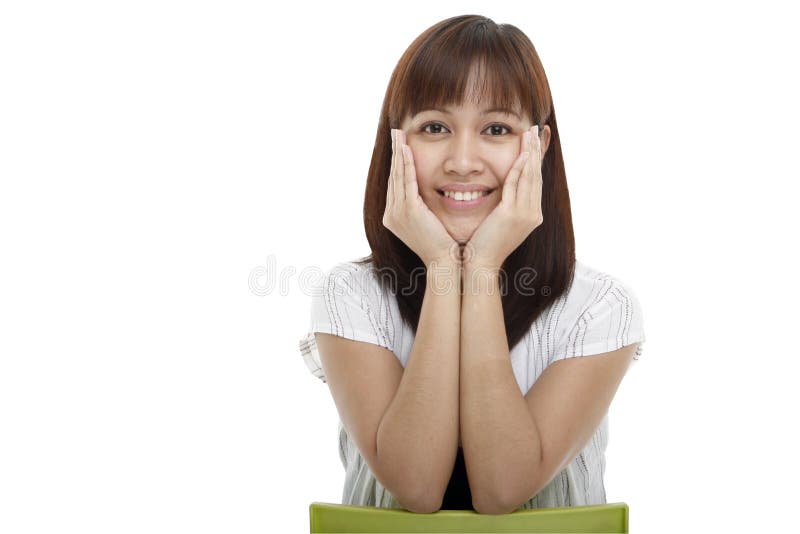 Young Lady Smiling stock photo. Image of attractive, lady - 19240710