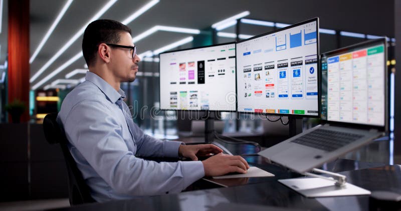 748 Man Designing User Interface Stock Photos - Free & Royalty-Free ...