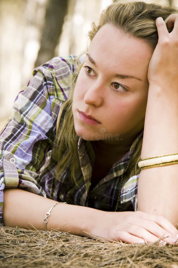 Young Laying Woman Picture. Image: 6661453