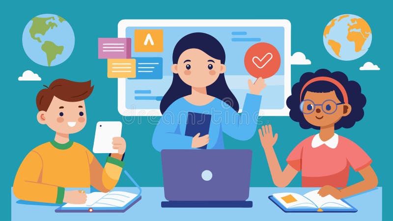 These Young Learners Use Virtual Whiteboards and Interactive Games To ...