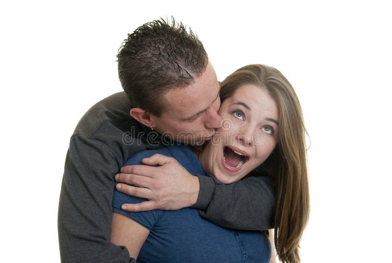 Young love stock image. Image of adult, love, kissing - 14308905