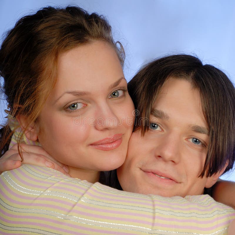 Young in love stock image. Image of happy, boyfriend, sensuality - 7849259