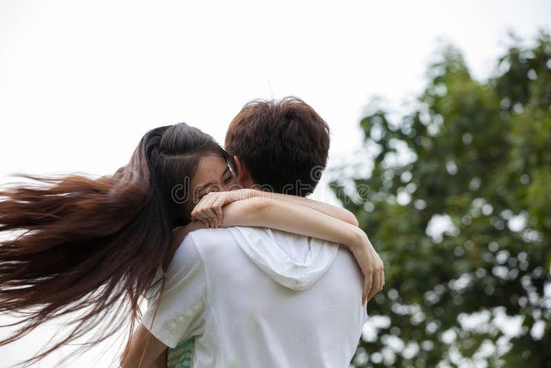 Young lovers stock photo. Image of girlfriend, flirting - 33139622