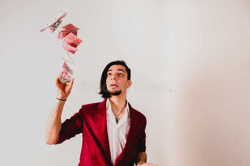 Juggling Magician stock image. Image of performance, magician - 19945213