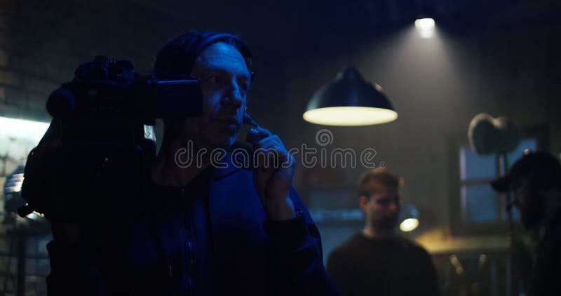 Young Male Actors Doing a Fight Scene Stock Image - Image of digital ...